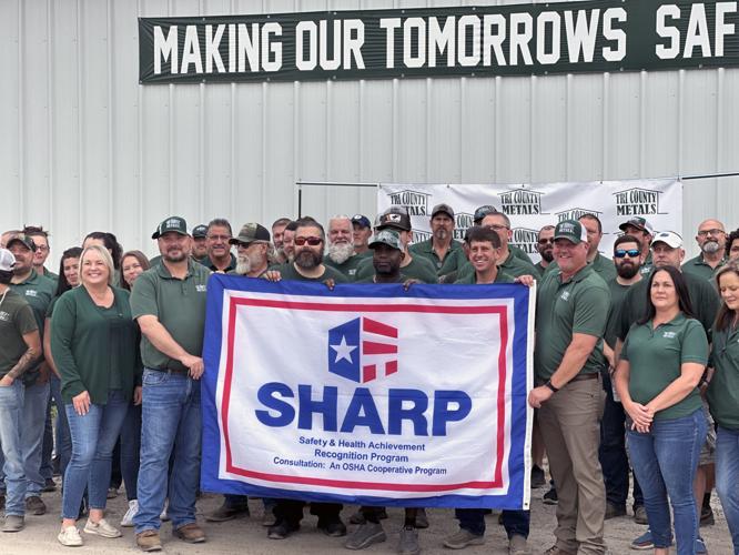 Tri County Metals recipient of SHARP certification | Local News ...