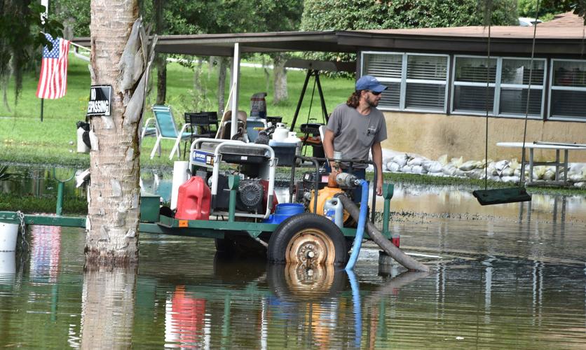 Floodwaters remain as rainfall recedes; Withlacoochee River keeps ...