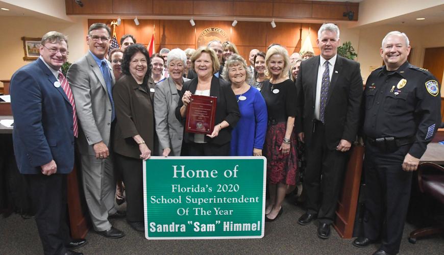 County comission recognizes school superintendent | Local News ...