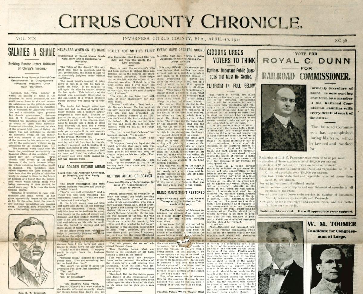 History | chronicleonline.com