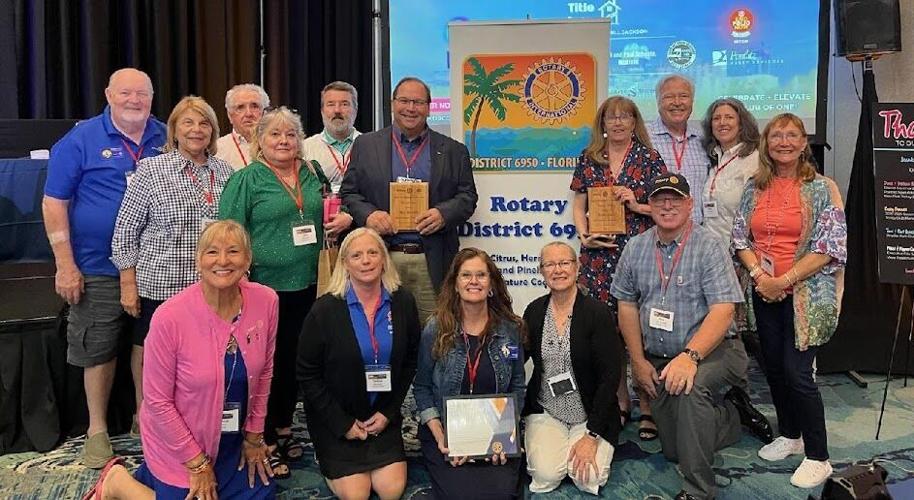 Local Rotary Clubs come home with honors | Local News | chronicleonline.com