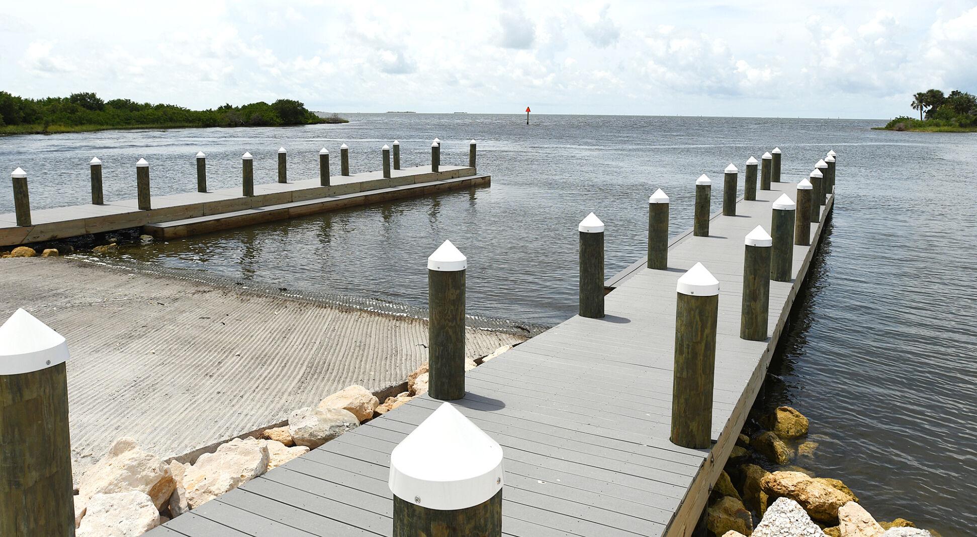 Levy officials unveil refurbished boat ramp | Local News ...