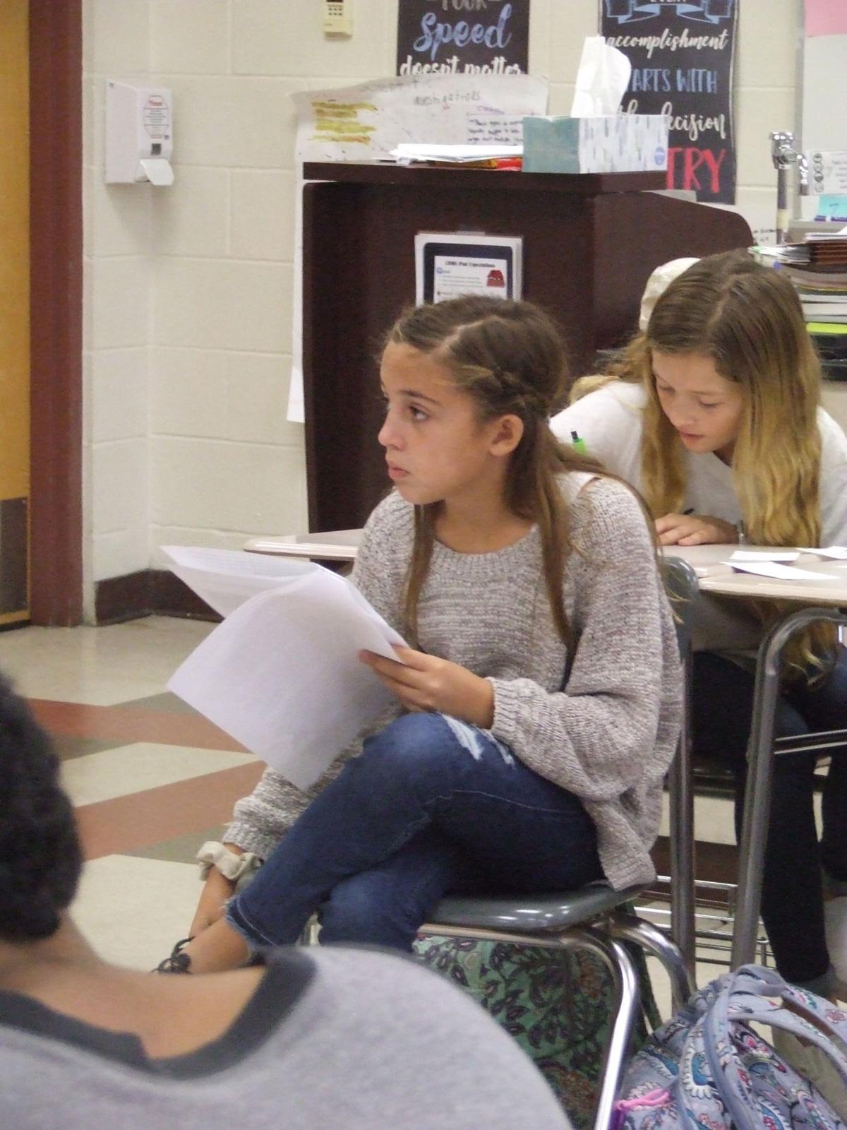 Poetry and nature: Crystal River Middle School students learn, discuss ...