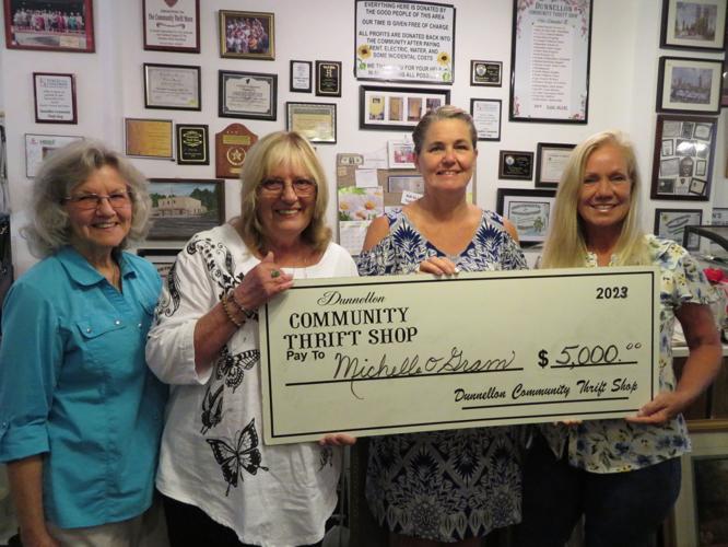 Thrift Shop donates to Michelle-o-gram, Sheriffs Ranch | Lifestyle ...