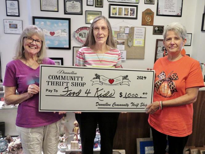 Dunnellon Community Thrift Shop makes September donations | Local News ...