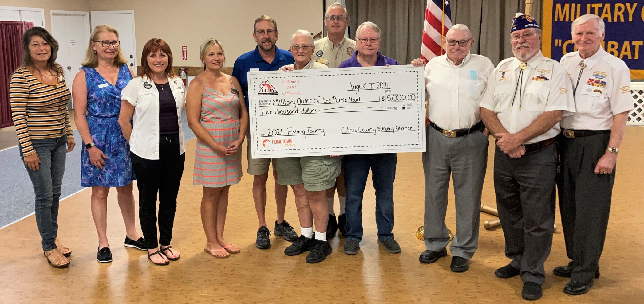Building Alliance donates to MOPH | Veterans | chronicleonline.com