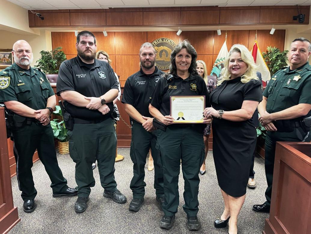 CCSO honors Animal Control officers | Local News | chronicleonline.com