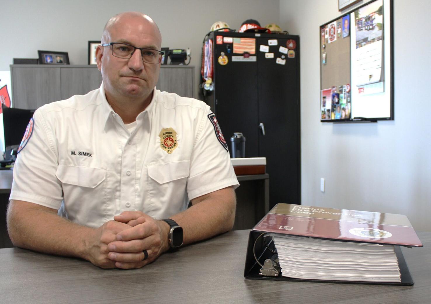Mike Simek newest fire marshal; oversees Fire Prevention division ...