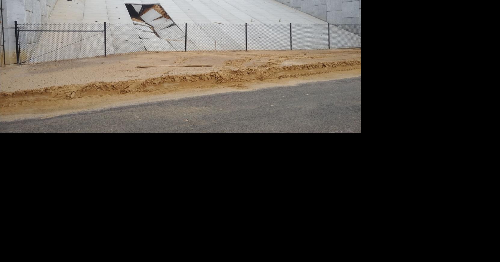 FDOT: Rain washed out section of underpass wall | News ...