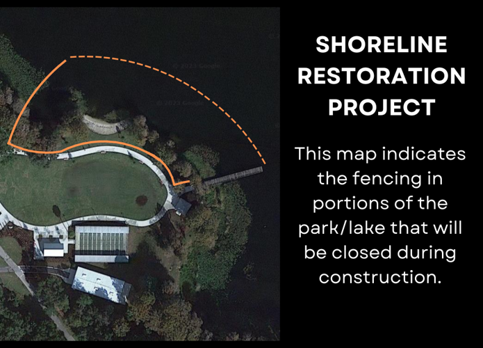 Shoreline Restoration Project underway at Wallace Brooks Park | Local ...