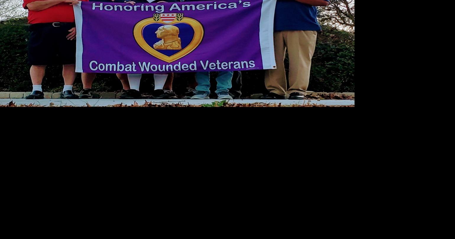 Amvets Post 89 raises Purple Heart flag | Veterans | chronicleonline.com