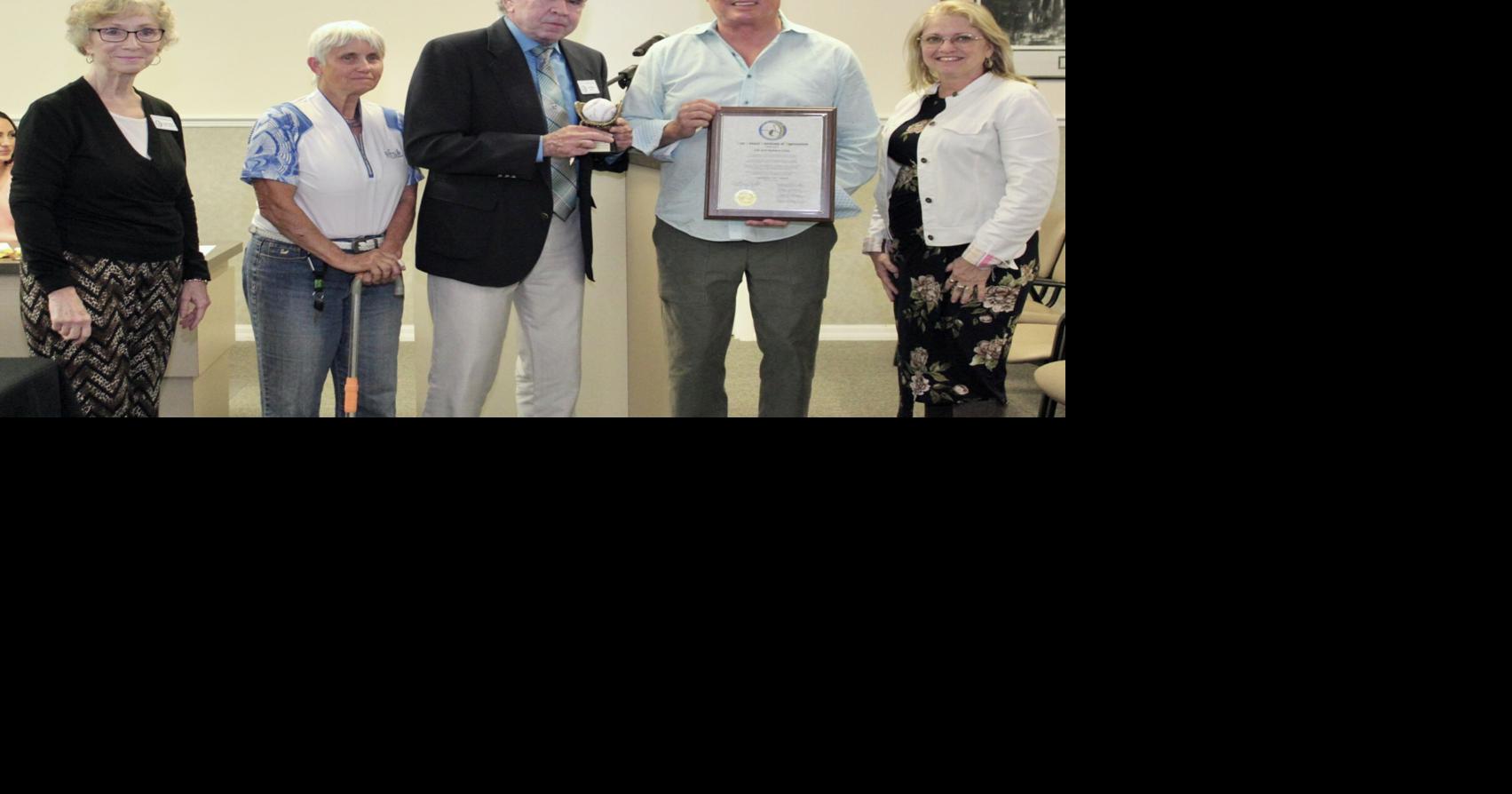 Gissy receives City proclamation for Little League donation | Local ...