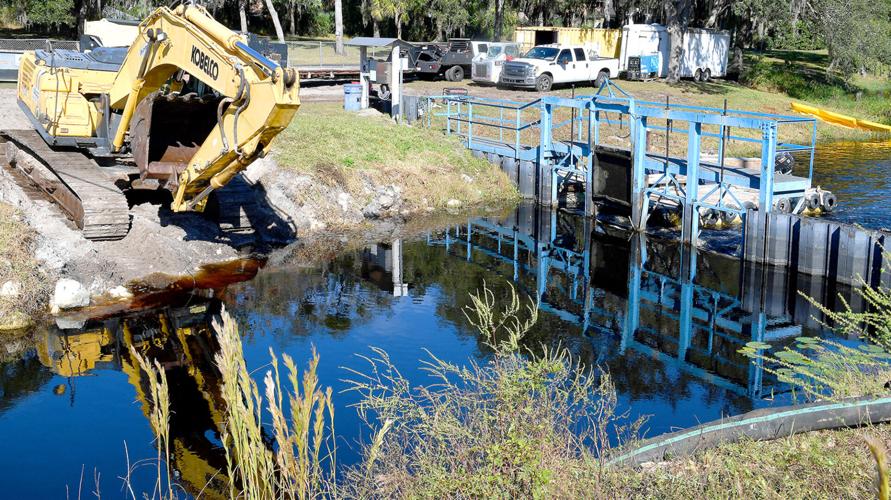 Water control structure construction | Local News | chronicleonline.com