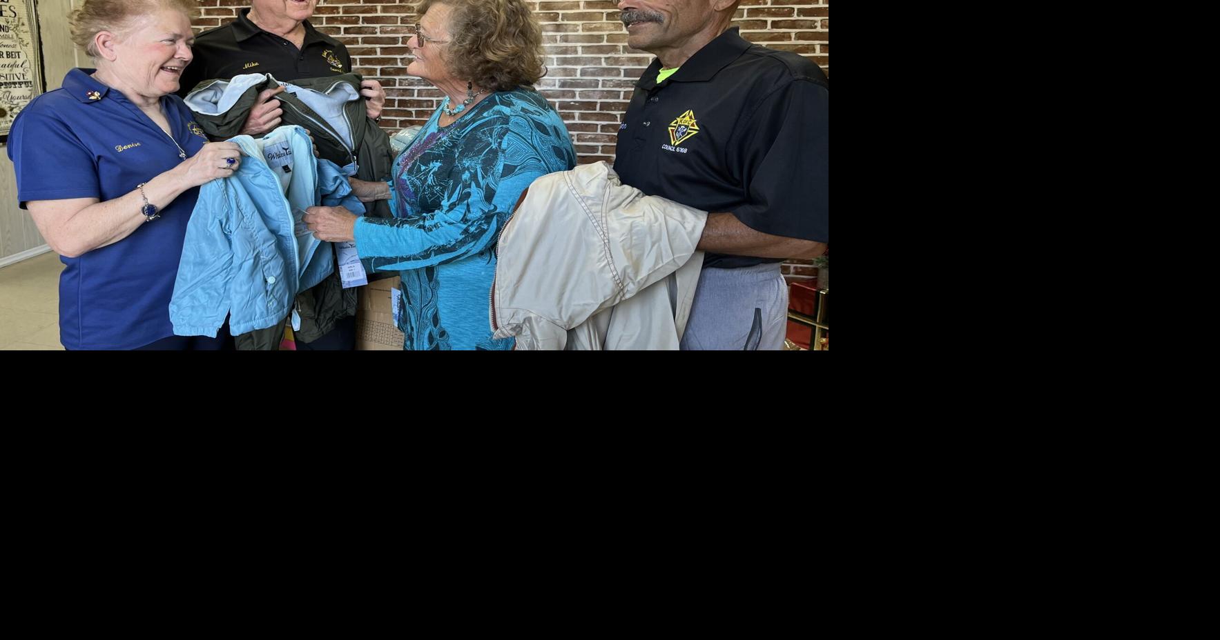 Knights, Ladies give coats to children in need | Lifestyle ...