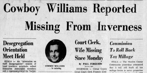 The rise and fall of Francis 'Cowboy' Williams | Local News ...