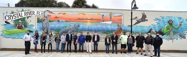 Crystal River unveils downtown mural: 'A blessing for the city' | Local ...