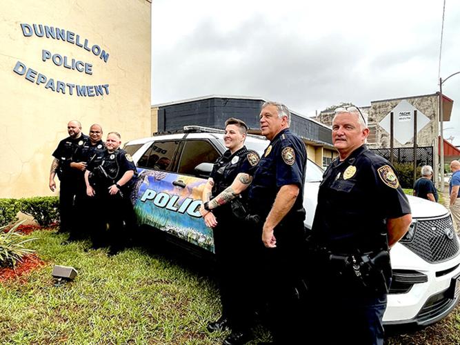 Dunnellon Police unveil artistic squad car wrap | Local News ...