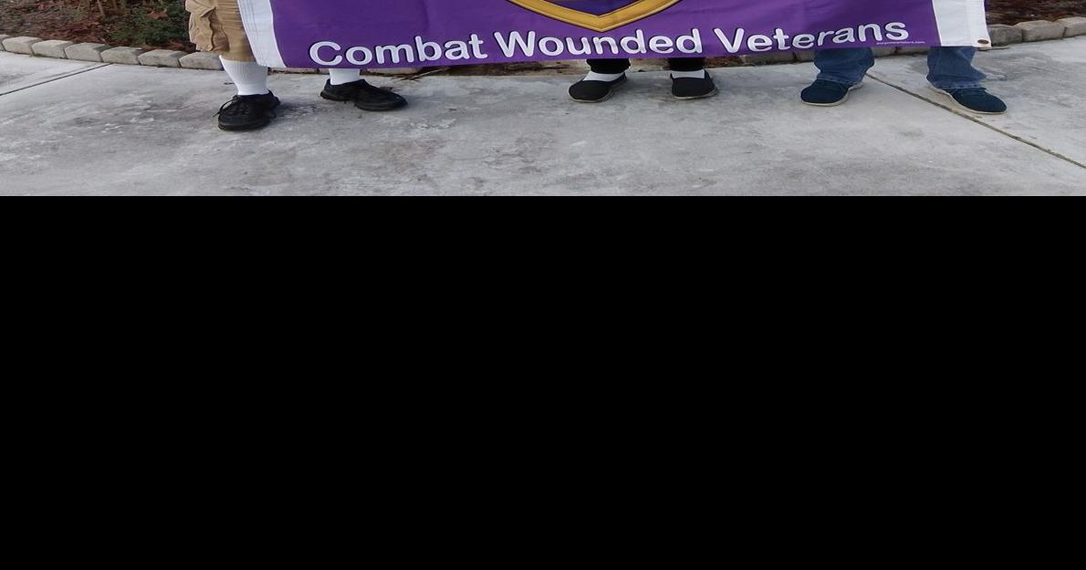 AMVET Post 89 raises Purple Heart Flag | Veterans | chronicleonline.com