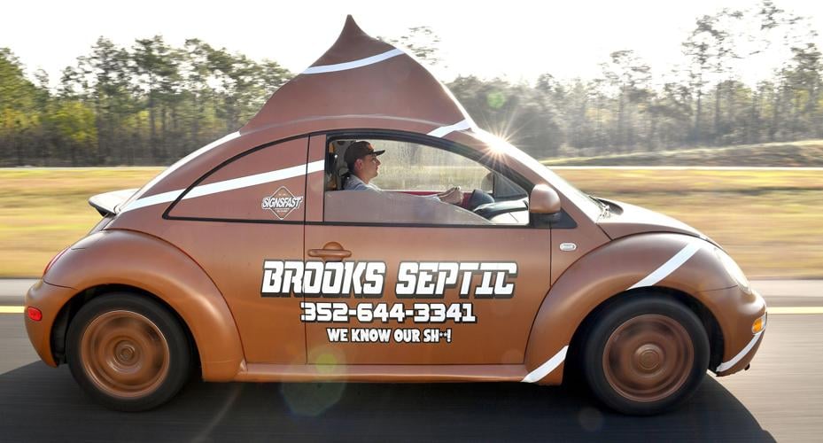 Septic business brings smiles with its unusual car | Local News ...