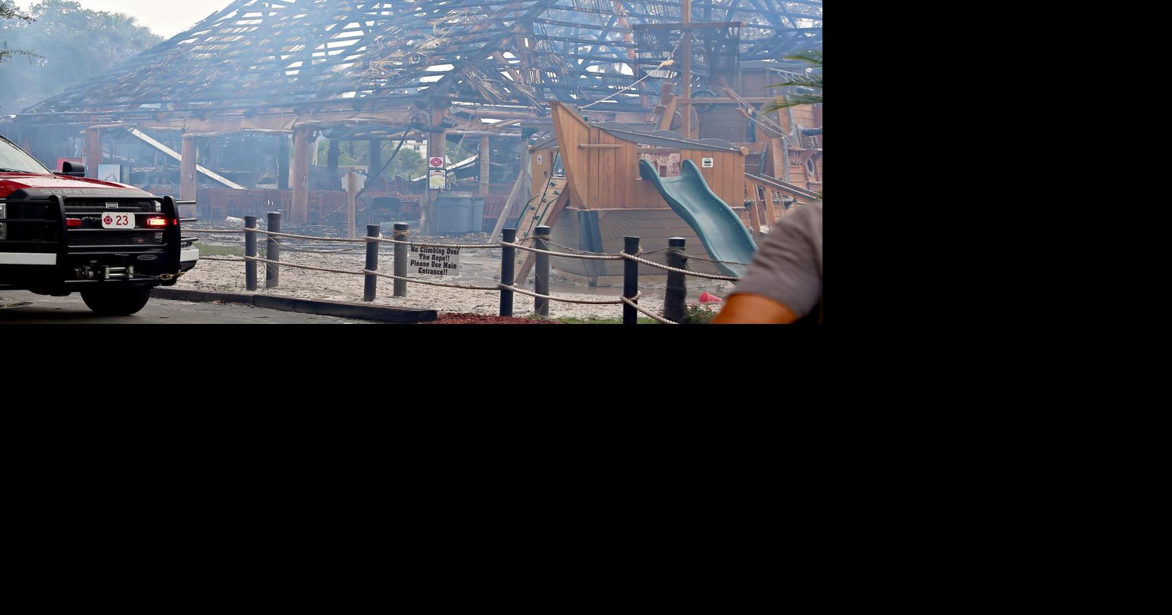 Fire at Crump’s Landing destroys main tiki hut | Local News ...