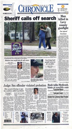 Jessica Lunsford 20 years since her loss | | chronicleonline.com