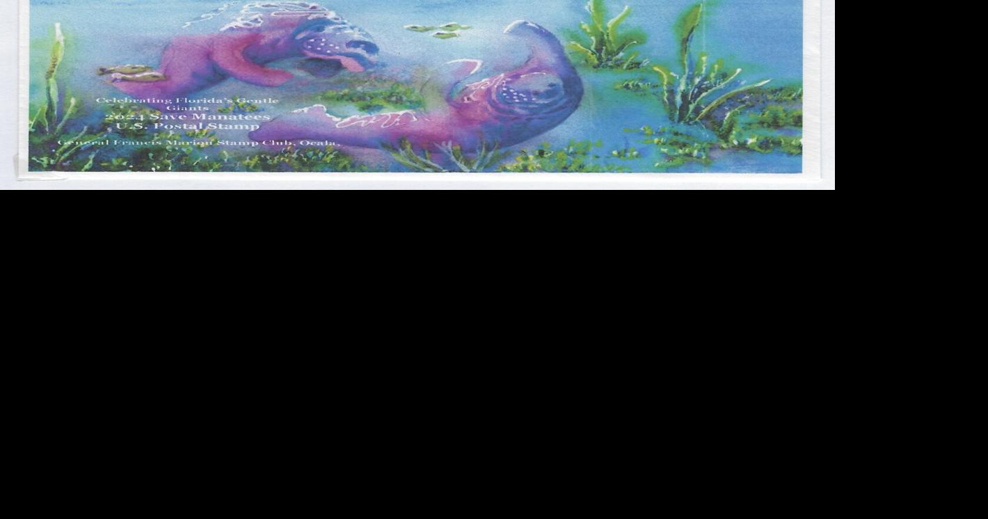 Marion Stamp Club celebrates new ‘Save the Manatees’ stamp | Local News ...