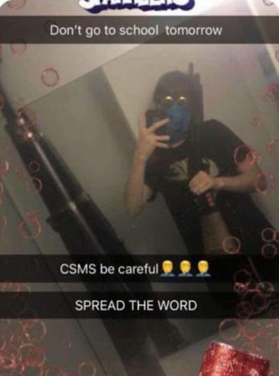 Student accused of posting school-shooting threat on Snapchat gets more ...