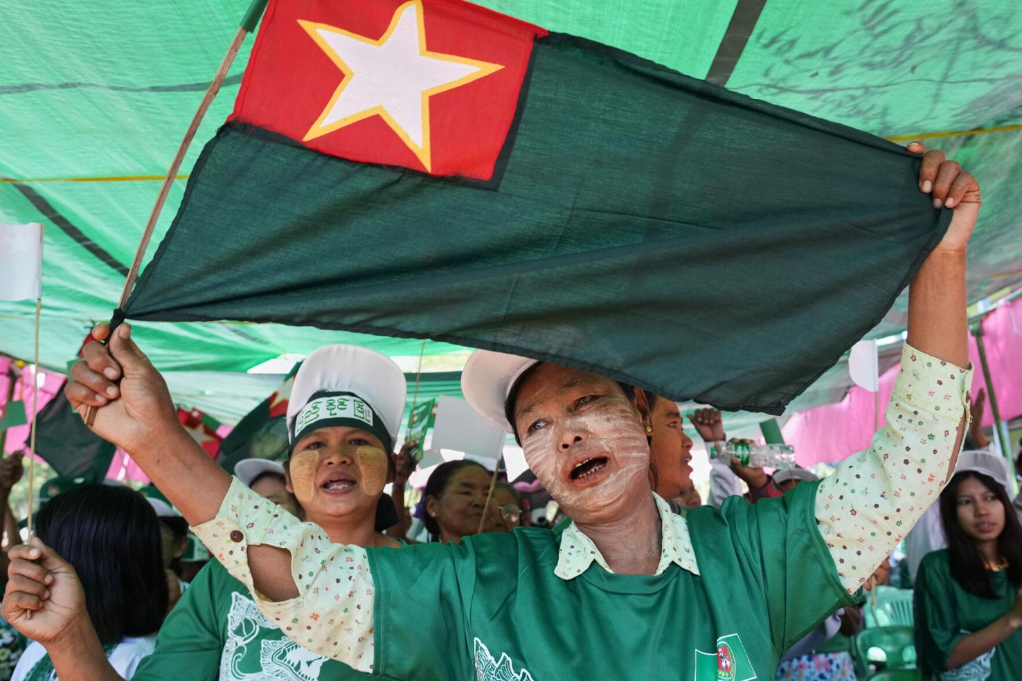 Myanmar military-backed party extends lead ahead of final election ...