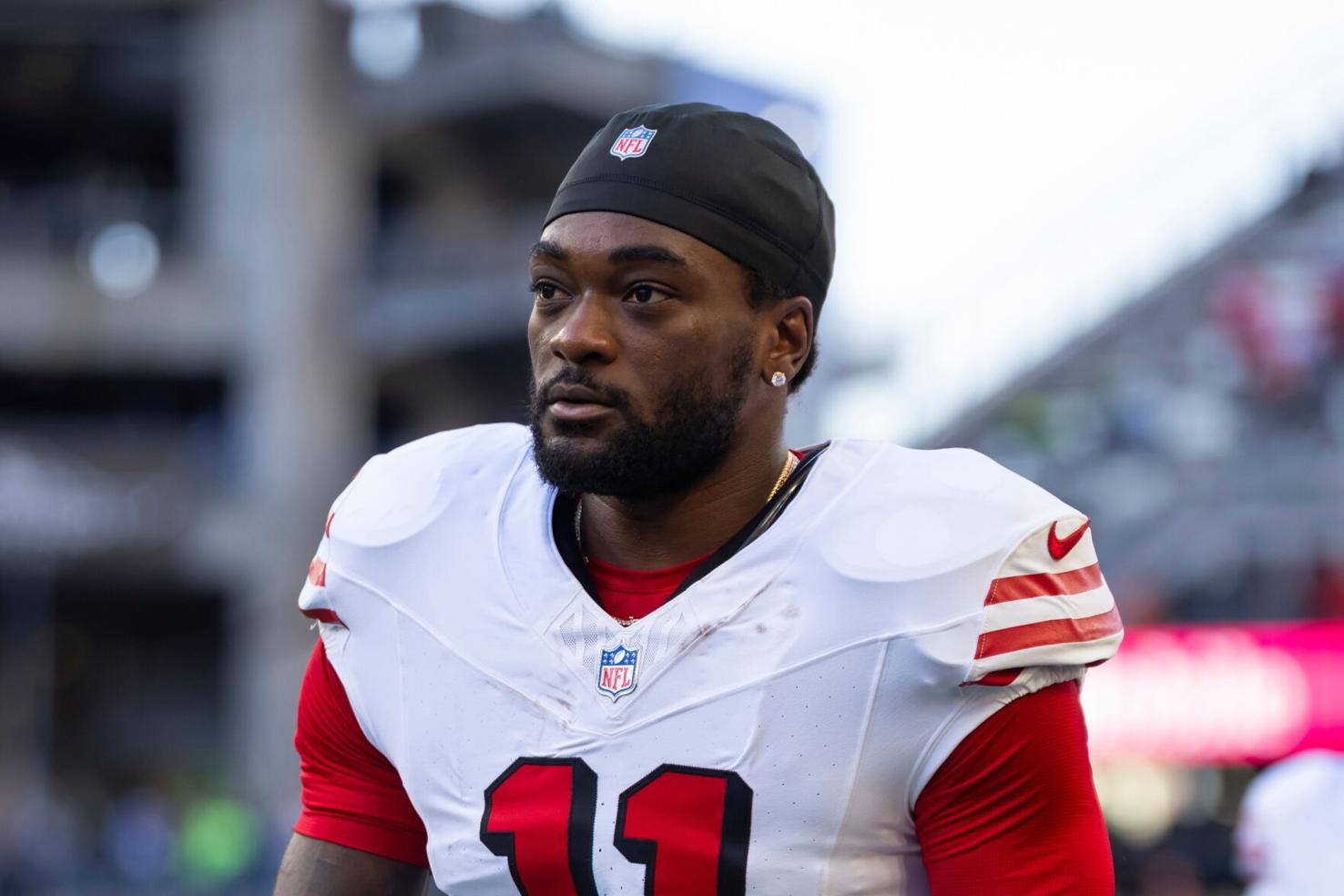 Arrest warrant issued for 49ers receiver Brandon Aiyuk for misdemeanor ...