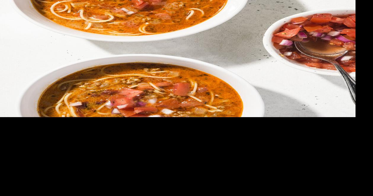 Harissa brings complex chili heat to meaty Libyan soup | Let's Eat in ...