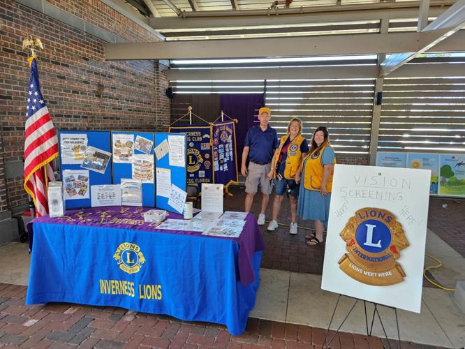 Inverness Lions screen children's eyesight | Local News ...