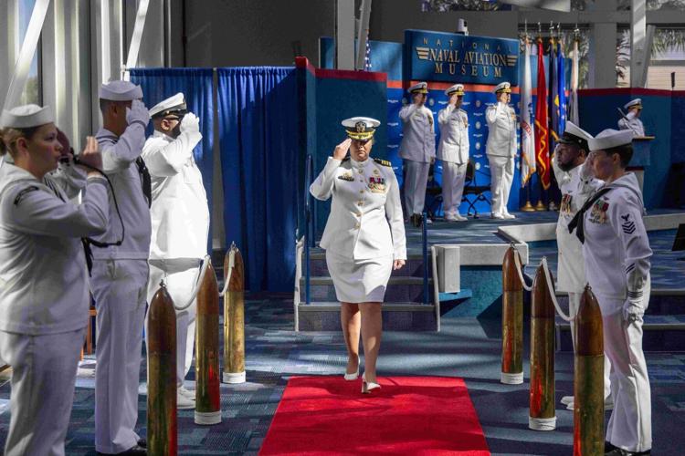 Inverness native Capt. Chandra “Mamasan” Newman takes command of NAS ...