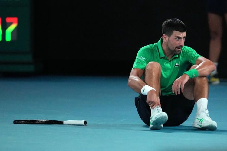 Djokovic secures 400th Grand Slam match win to extend record, ties ...