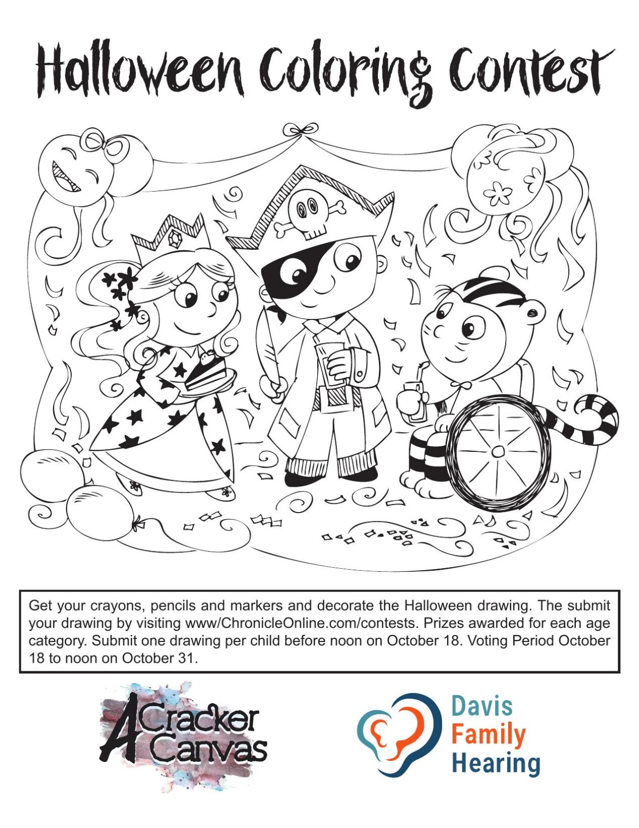 Halloween Coloring Contest 2024 | Citrus County Chronicle Contests ...