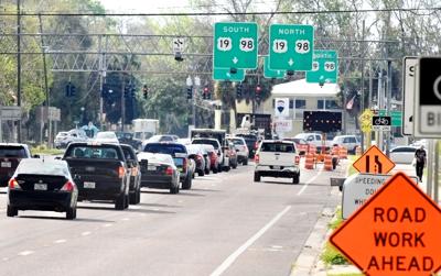 Lane closure at U.S. 19 and S.R. 44 causing huge backups, and headaches ...