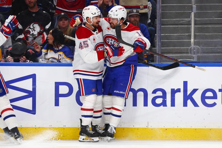 Alex Newhook scores twice as Canadiens beat Sabres 5-1 to tie 2nd-round ...