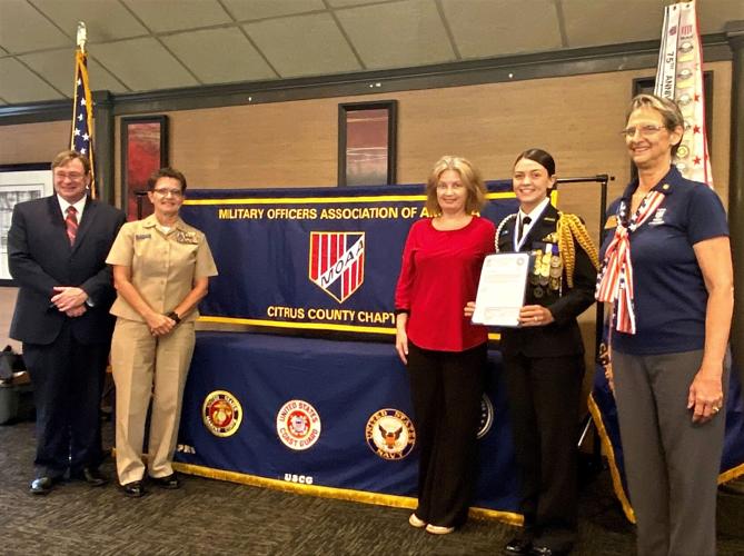 MOAA awards JROTC scholarship | Education | chronicleonline.com