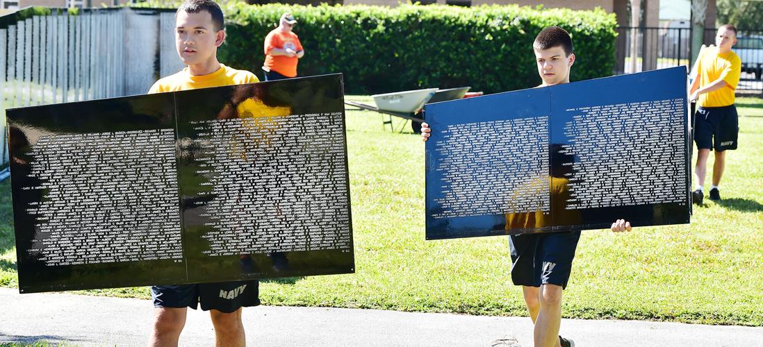 Vietnam Traveling Memorial Wall arrives in Dunnellon | Local News ...