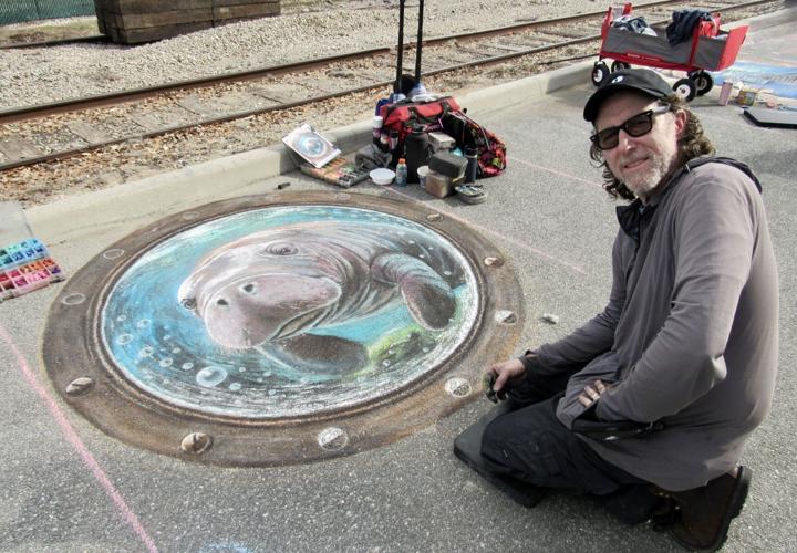 Chalk Walk takes over Tuscawilla Park | Marion Citizen Newspaper ...