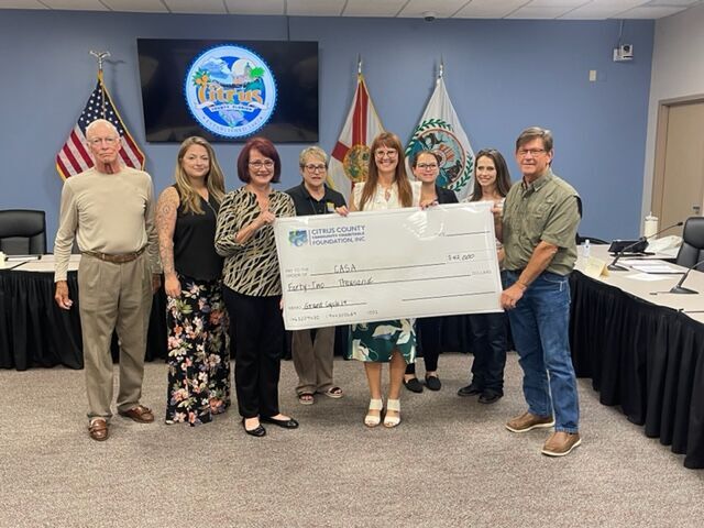 CCCCF awards $42,000 grant to CASA; Donation to support mental health ...