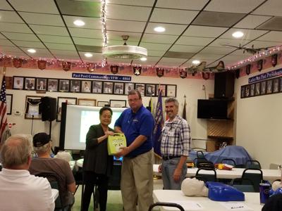 Citrus Springs VFW receives AED unit and training | Veterans ...