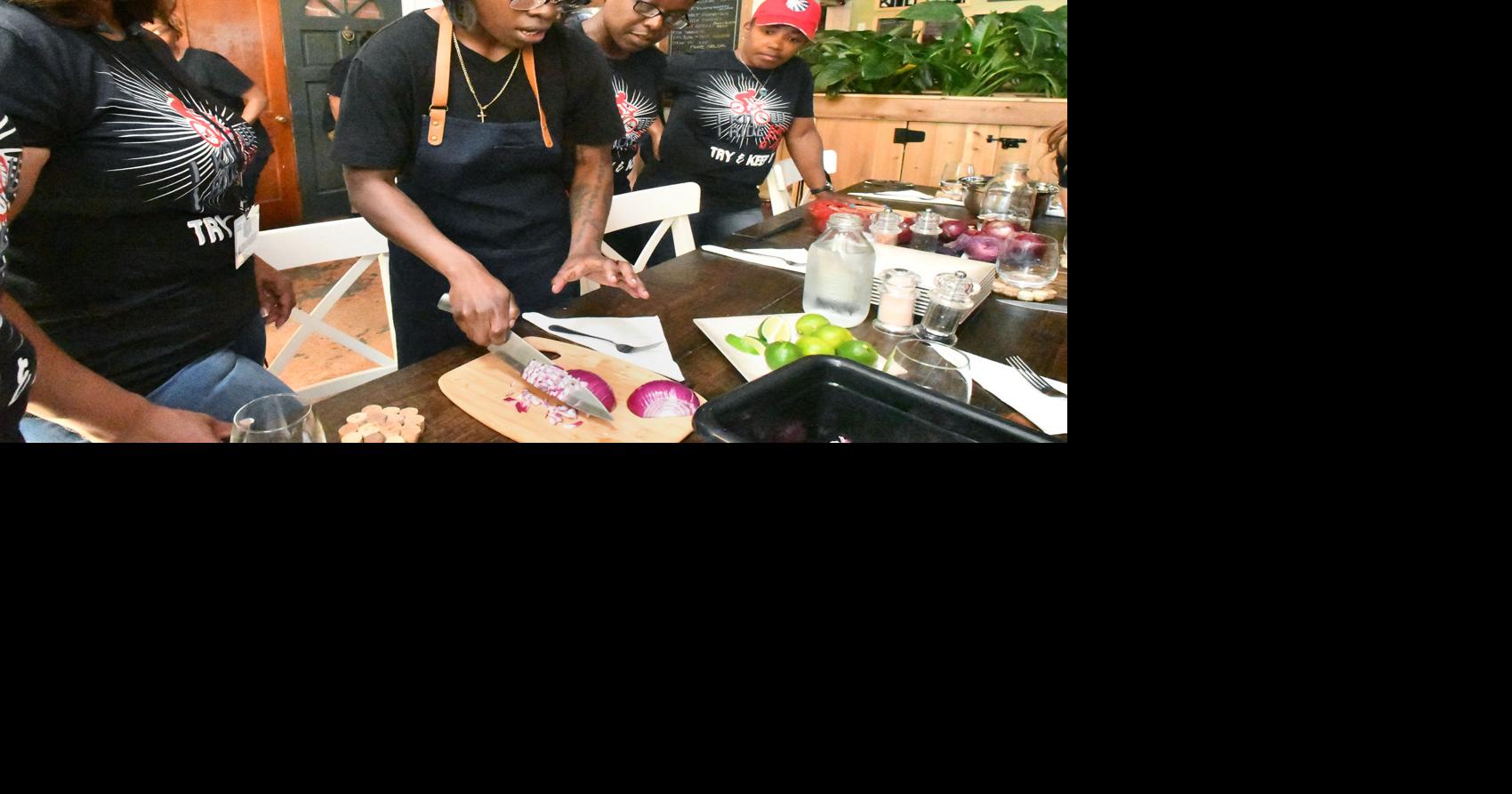 Cooking to cope: Veteran chef and Chopped champion shares skills at ...