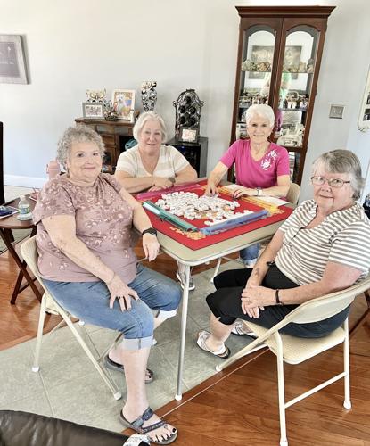 Life in Ocala Palms: Mahjongg beloved tile-layer on tabletops ...