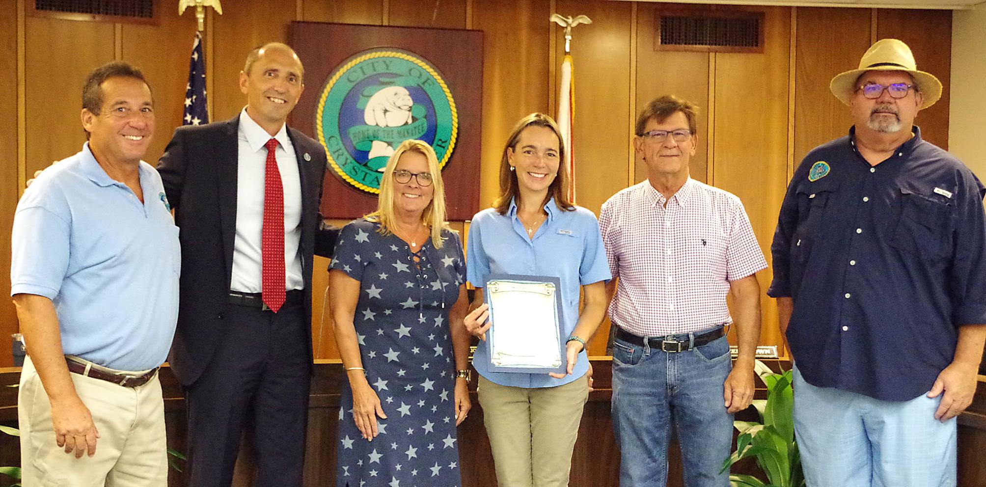 Capt. Dan Clymer Crystal River City Council Proclamation | Local News ...