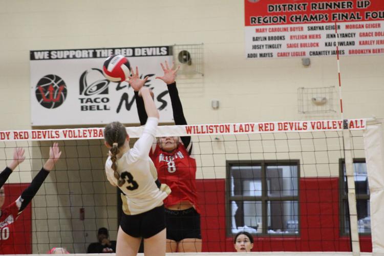 Williston drops regular-season finale against Buchholz in five sets ...