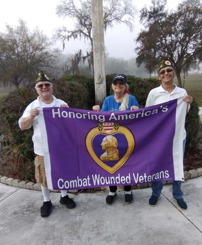 AMVET Post 89 raises Purple Heart Flag | Veterans | chronicleonline.com