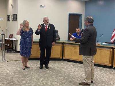 Goodman, Jones sworn into office at Williston investiture ceremony ...