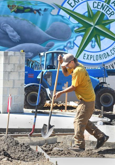 Crystal River Town Square takes shape; ribbon-cutting on track for July ...