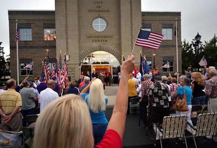 Crowd turns out for Inverness Flag Day ceremony | Local News ...