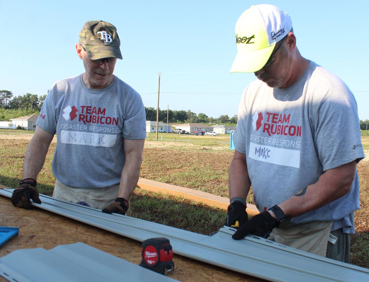 Hand me a hammer — Team Rubicon joins forces with Habitat for Community Build Day | Local News ...